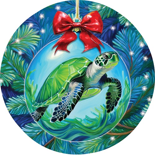 Sea Turtle Ornament Stepping Stone | Stepping Stones | Pavers